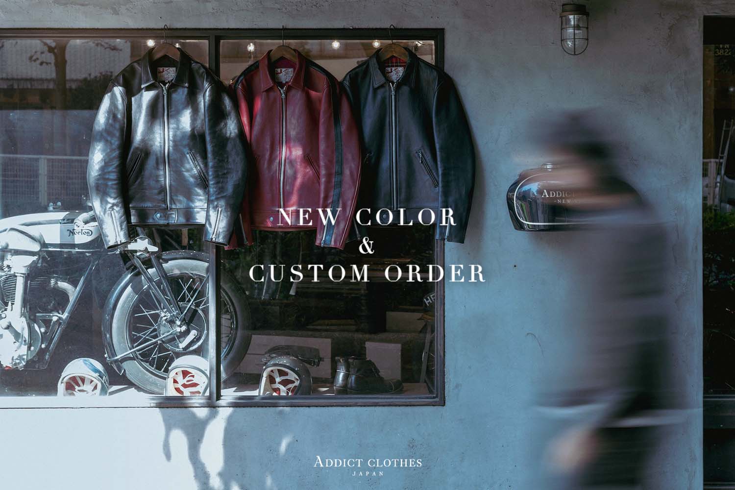 Addict Clothes 新色發表 & 期間限定客製化細節 – May club